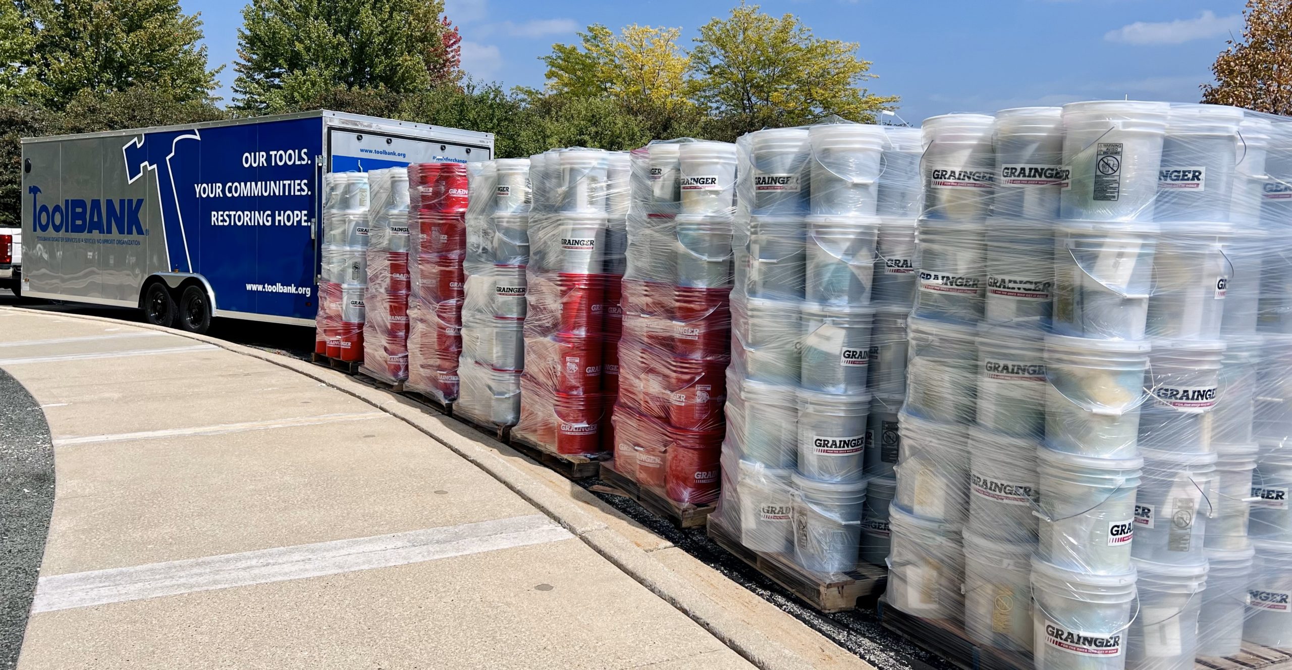 Grainger Disaster Relief Bucket Build - ToolBank USA